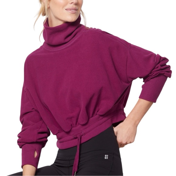 Sweaty Betty | Tops | Nwt Sweaty Betty Melody Luxe Fleece Amaranth Pink Pullover Size Xs | Poshmark